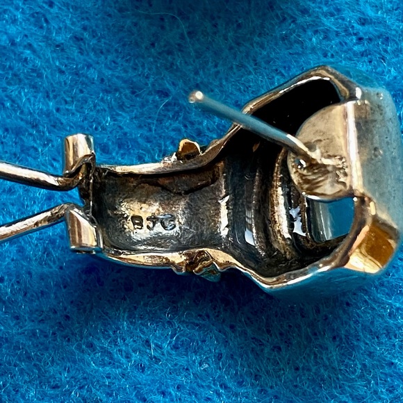 Jewelry | Bjc Samuel Benham Silver And Gold Chalcedony Set Very Rare ...